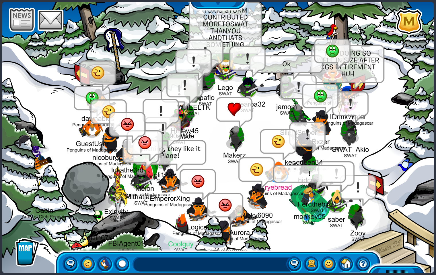 'War of Conquest' Concludes as Treaty is Signed - Club Penguin Armies