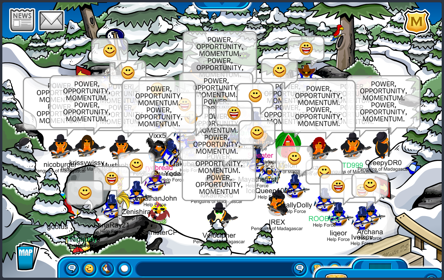 Army Front: Penguins of Madagascar - Club Penguin Armies