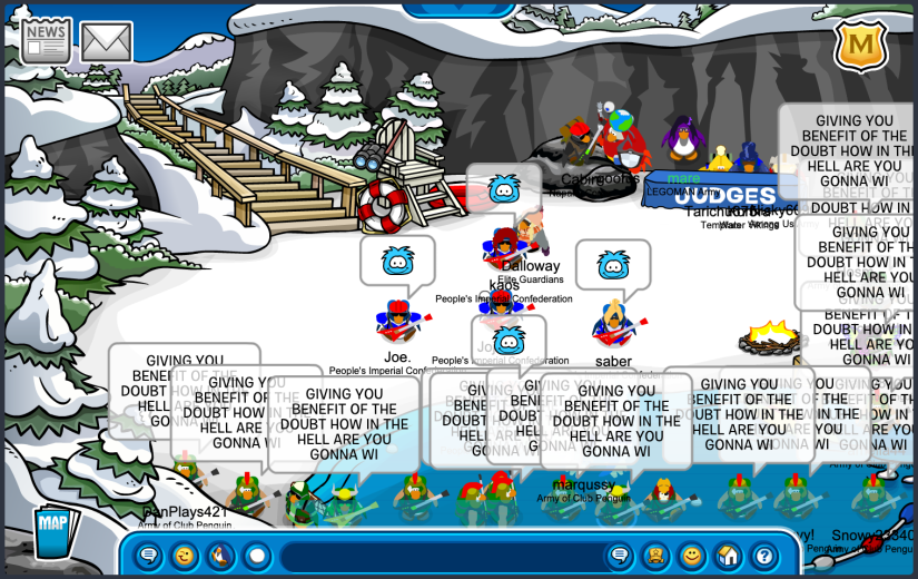 Army of Club Penguin Signs Multiple Treaties - Club Penguin Armies