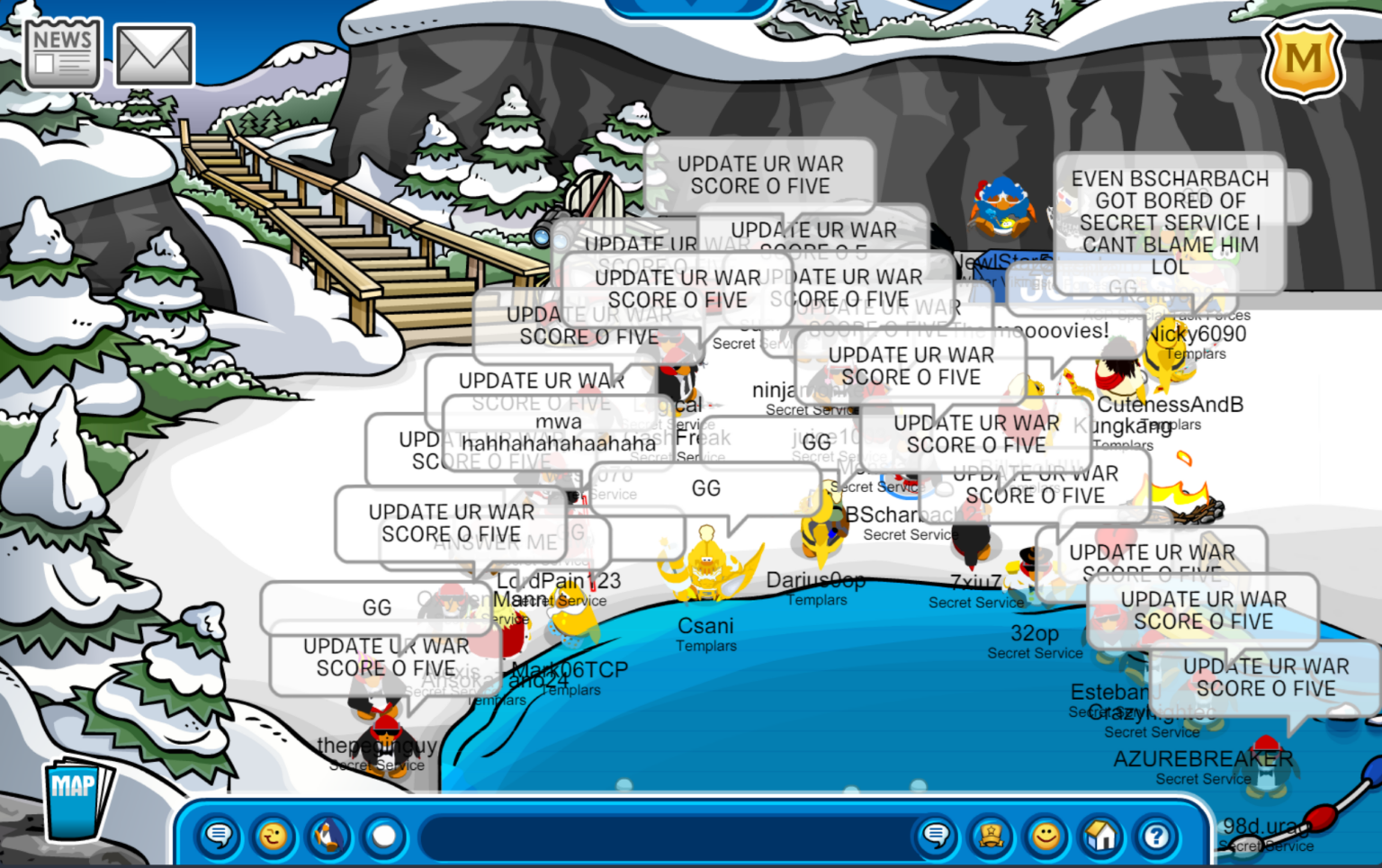 Top Ten Armies [August 25th - August 31st] - Club Penguin Armies