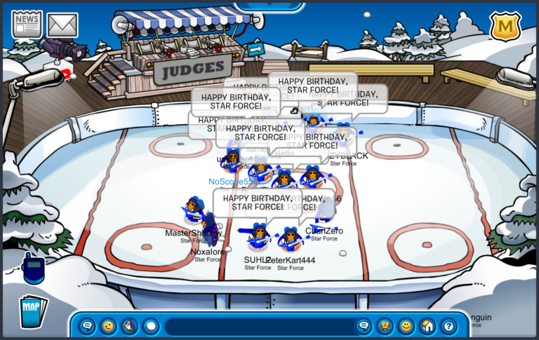 That's A First: Star Force Celebrates 1st Anniversary - Club Penguin Armies