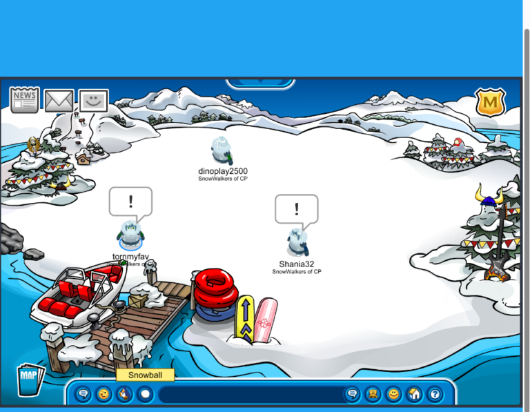 SnowWalkers Temporarily Freeze Out The Community - Club Penguin Armies